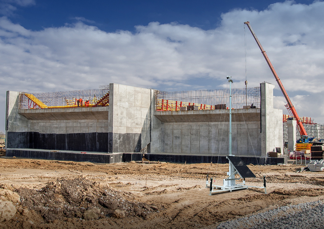 Construction Camera Solar Power