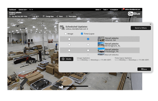 OxBlue | Construction Cameras, Security Cameras & Time-Lapse Cameras