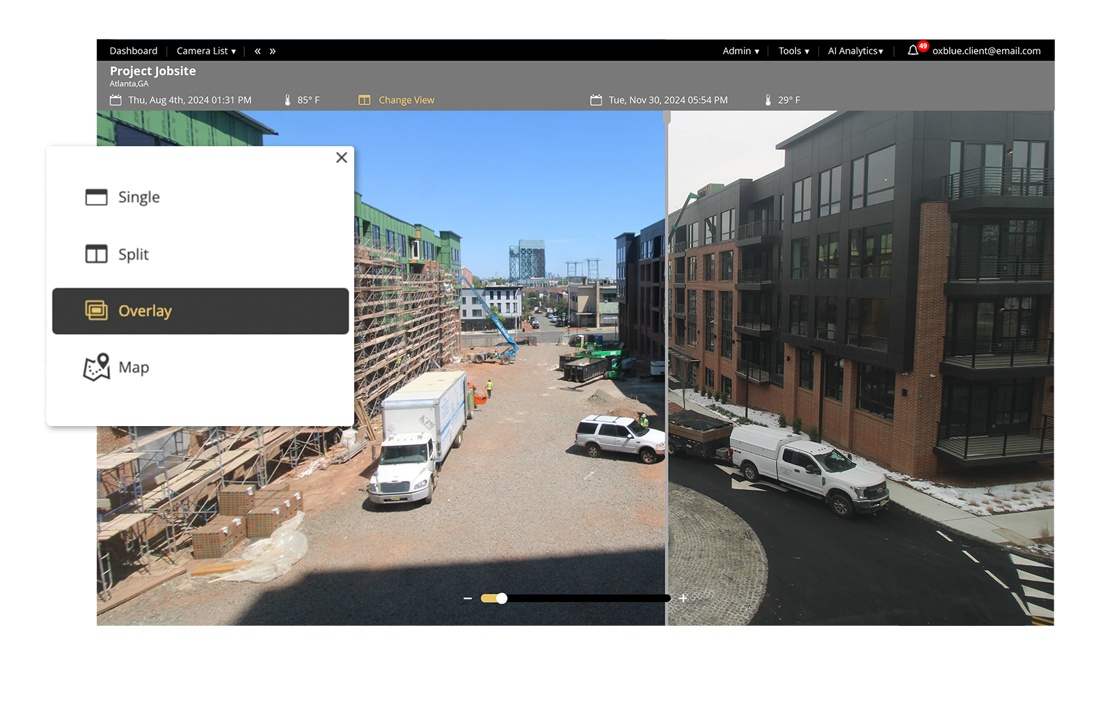 Live Construction Webcams | Livestream Progress