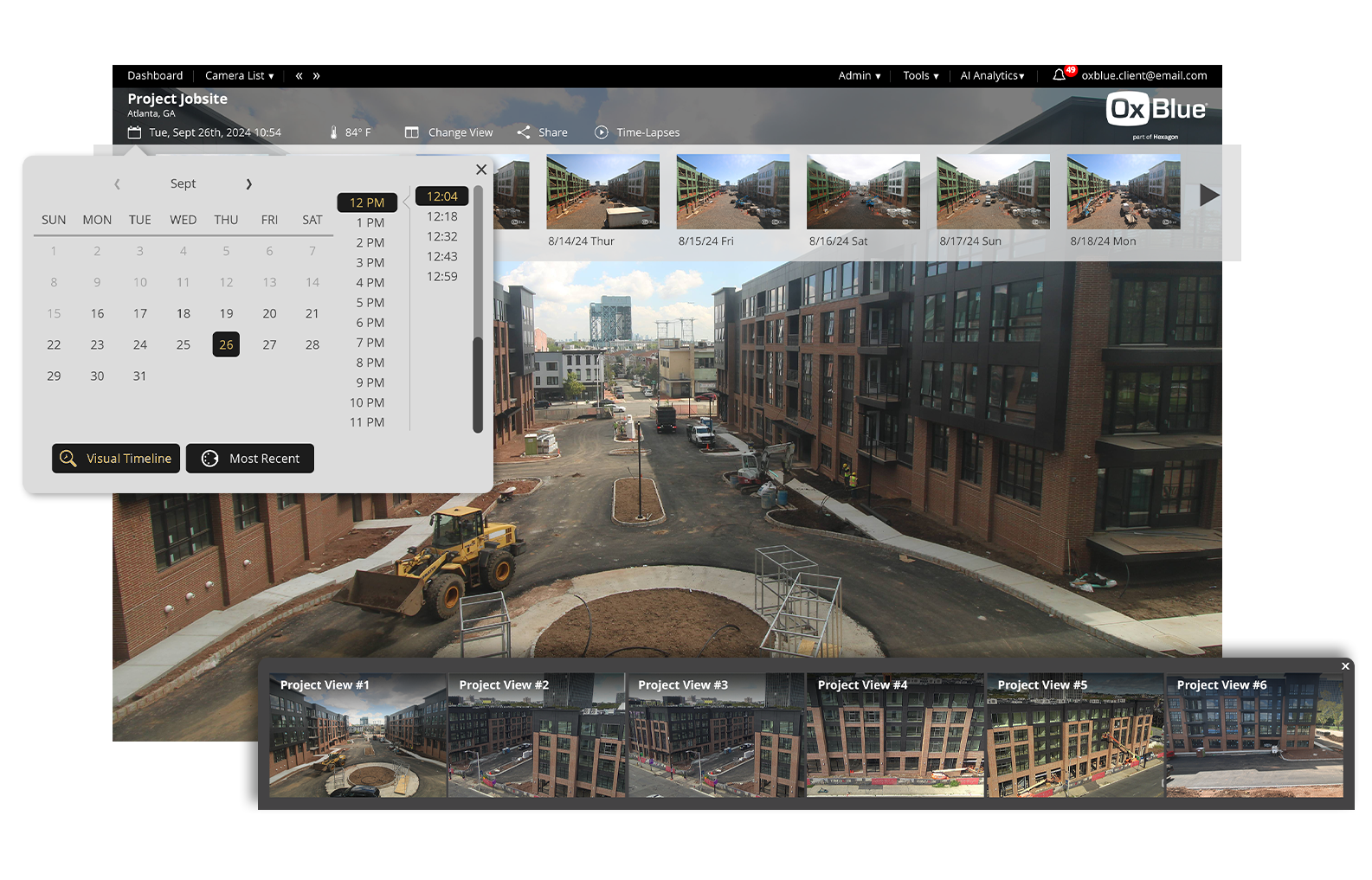 Live Construction Webcams | Livestream Progress
