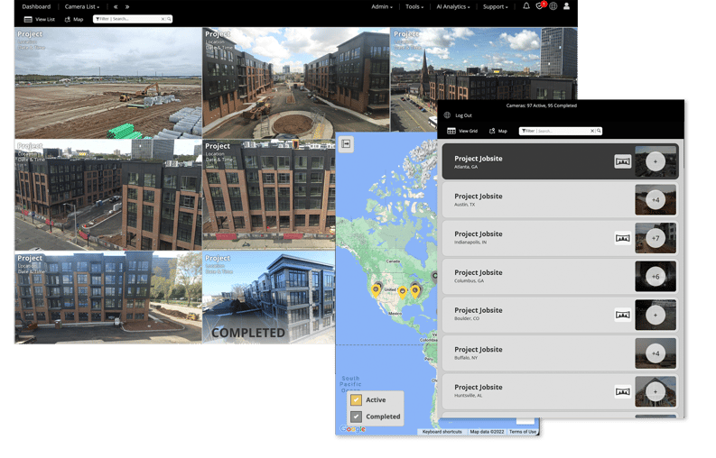 Live Construction Webcams | Livestream Progress