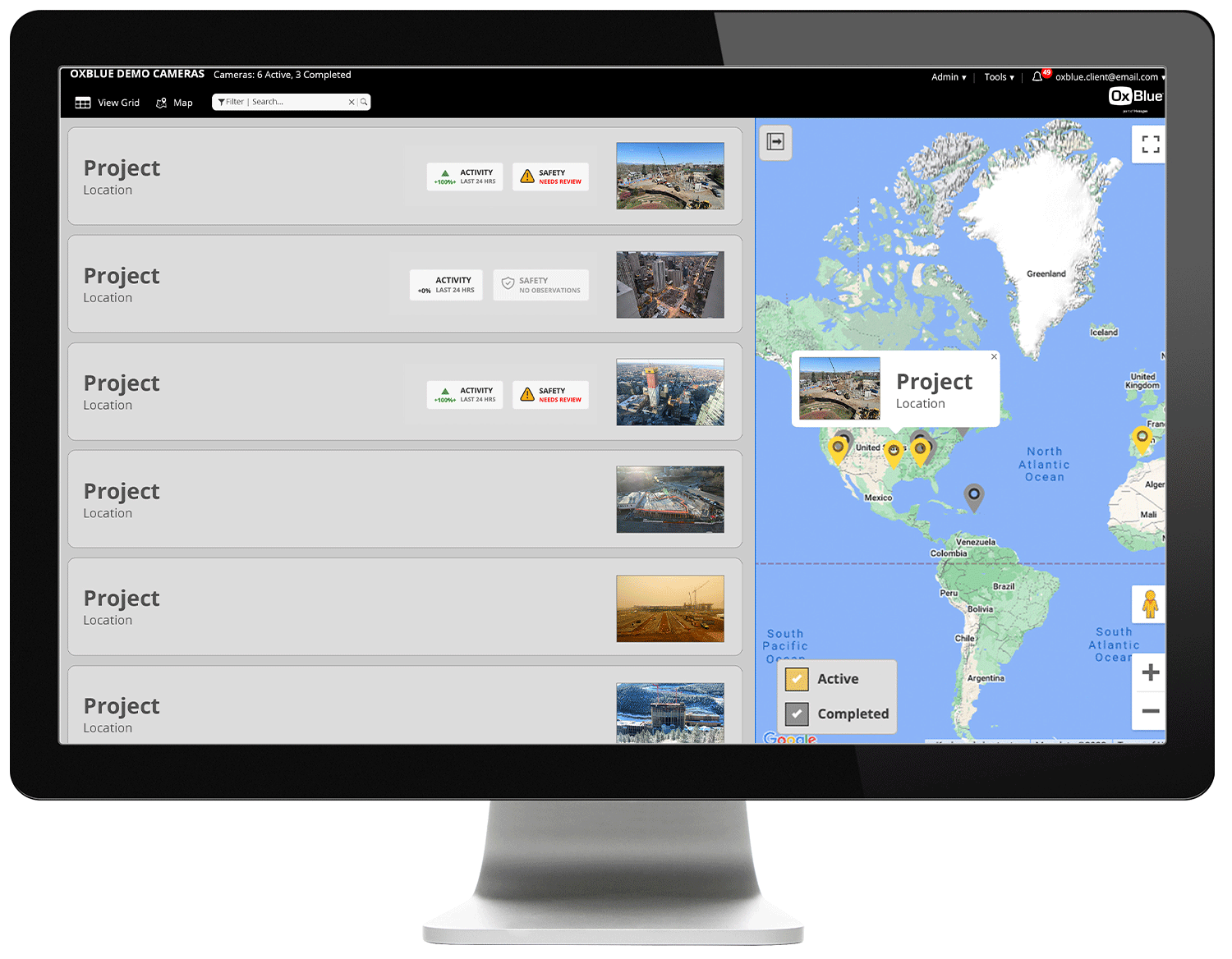 Live Construction Webcams | Livestream Progress