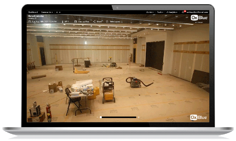 OxBlue | Construction Cameras, Security Cameras & Time-Lapse Cameras