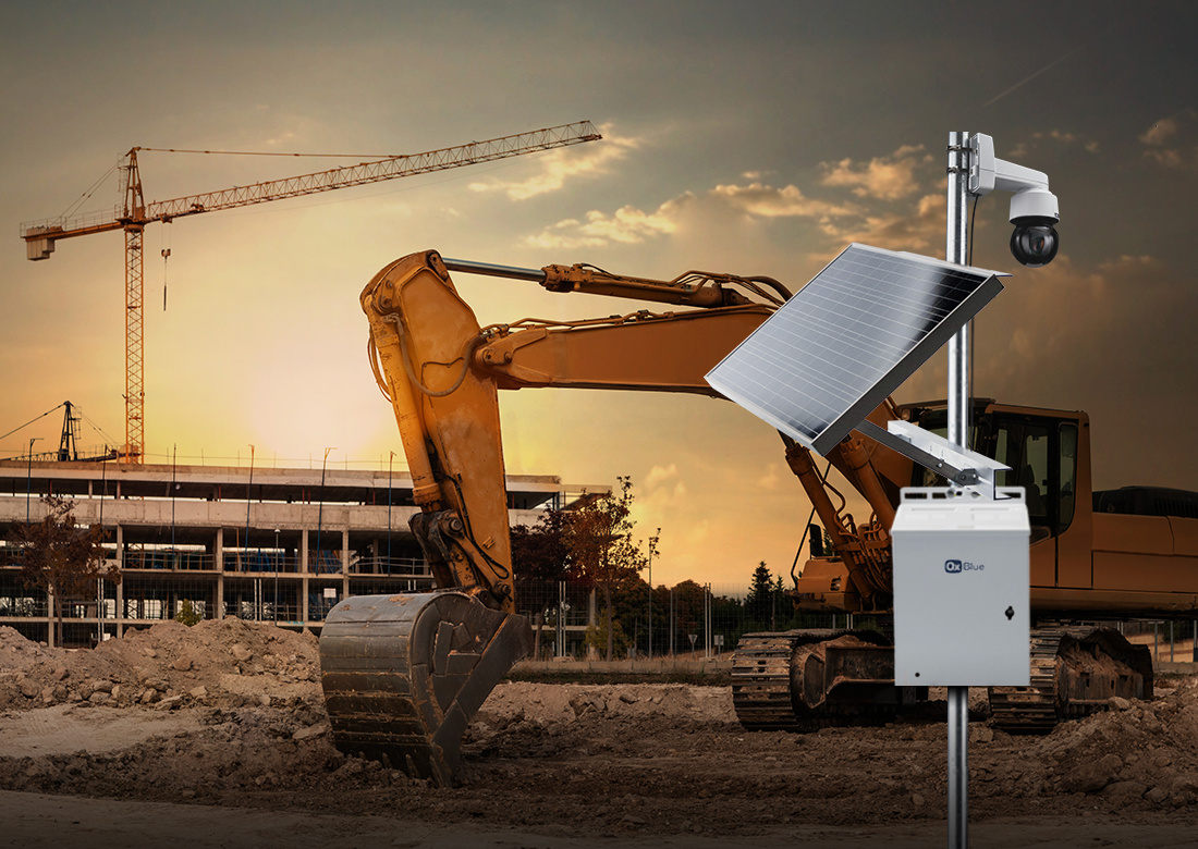 Construction Camera Solar Power