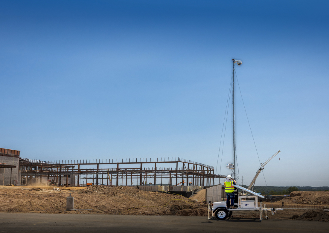Construction Camera Solar Power
