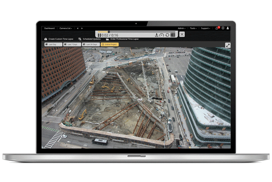 Construction Time Lapse Cameras