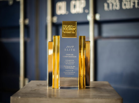 OxBlue Corporation | Press Release | Best & Brightest 2019